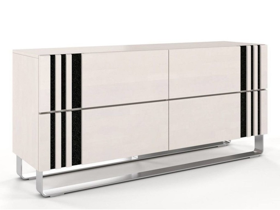 Commode Begonia 8 tiroirs en hêtre massif haut de gamme | Le Monde du Lit