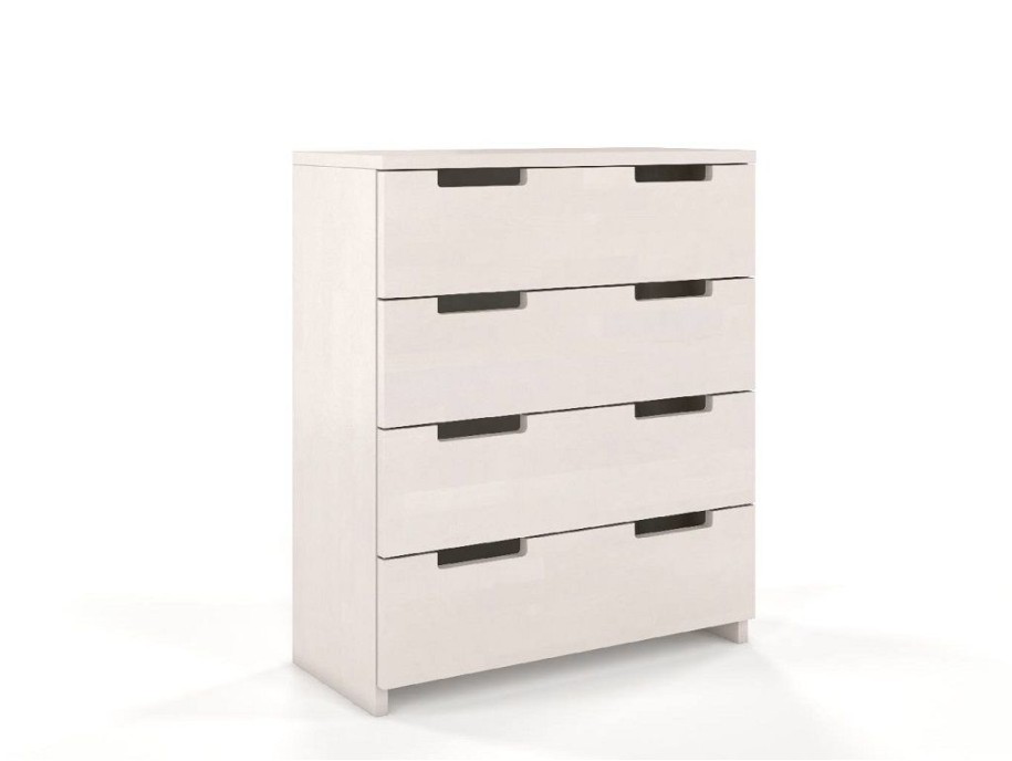 Commode Jacinthe 4 tiroirs en hêtre massif haut de gamme | Le Monde du Lit