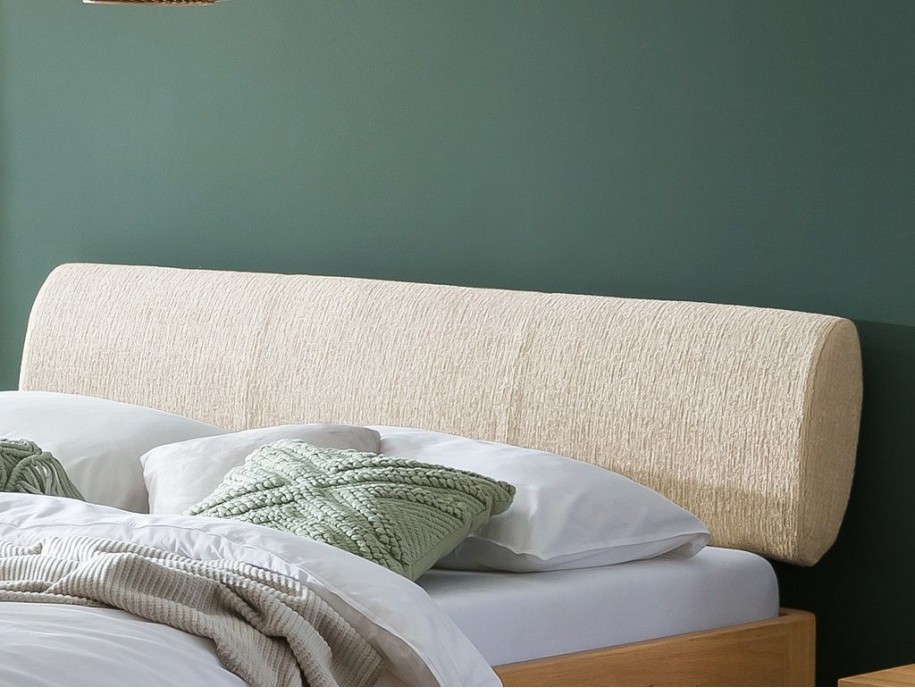 Lit Bianco Elipsa en chêne massif haut de gamme | Collection Oak Bianco ...