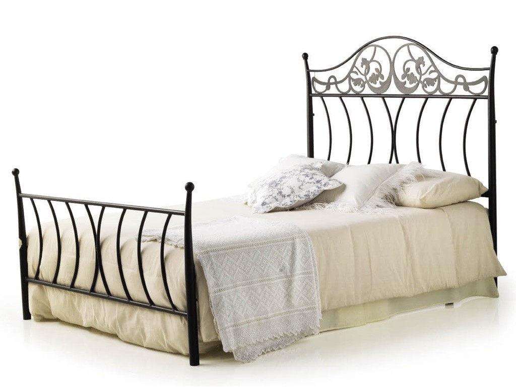 Lit Milan en fer forgé haut de gamme. Meuble pour la chambre. Le Monde ...