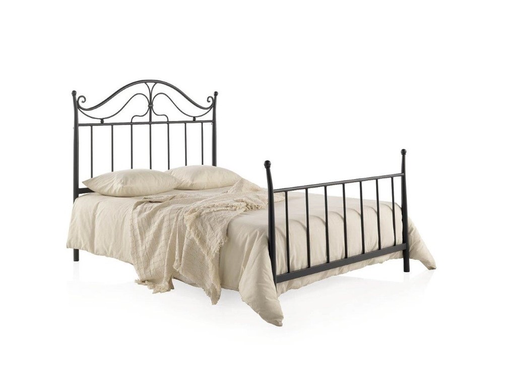 Lit Lola en fer forgé haut de gamme. Meuble pour la chambre. Le Monde ...