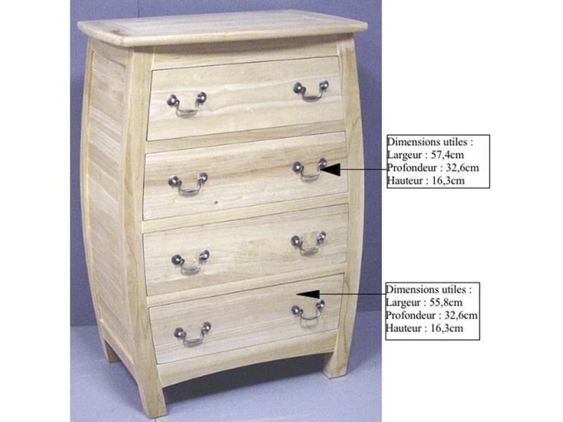 Commodes en bois massif - Mobilier en bois pour la chambre - Le monde ...